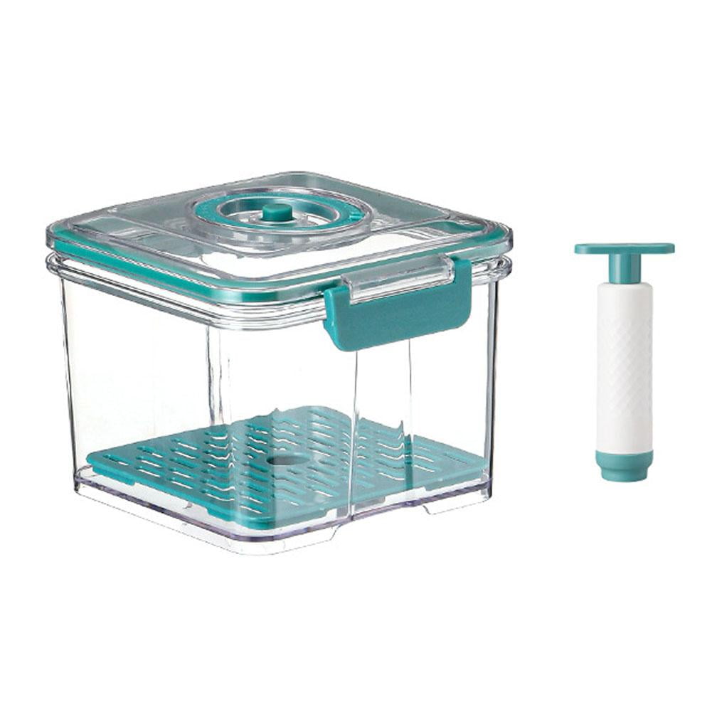 Vacuum Food Box with Hand Pump 1.5/2.5L Capacity For Freshness Seal ...