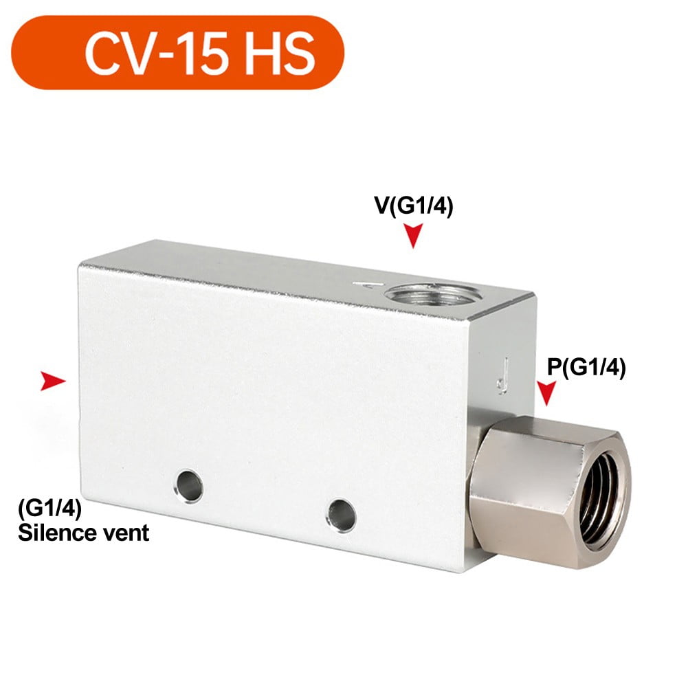 Vacuum Generator Air Exhaust Ejector Pressure Pneumatic CV-10-25 ...