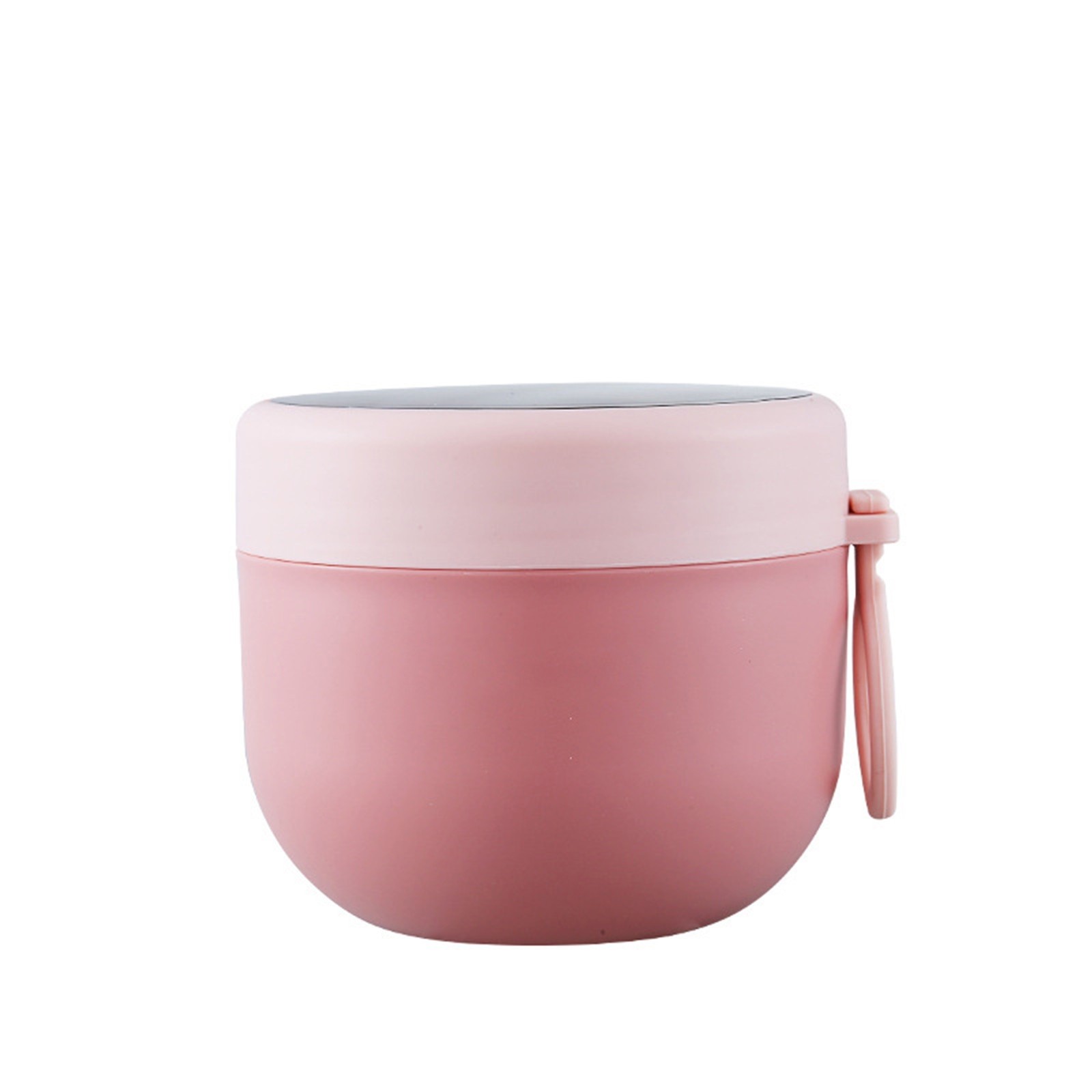 Vacuum Insulated Food Jar with Foldable Spoon, Stainless Steel Thermal ...