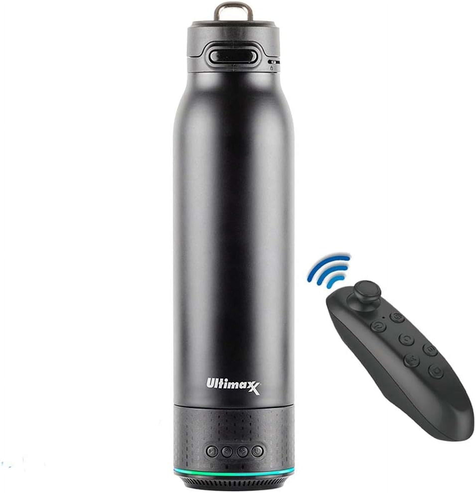 Vacuum Insulated Premium Water Bottle with Rechargeable Bluetooth ...
