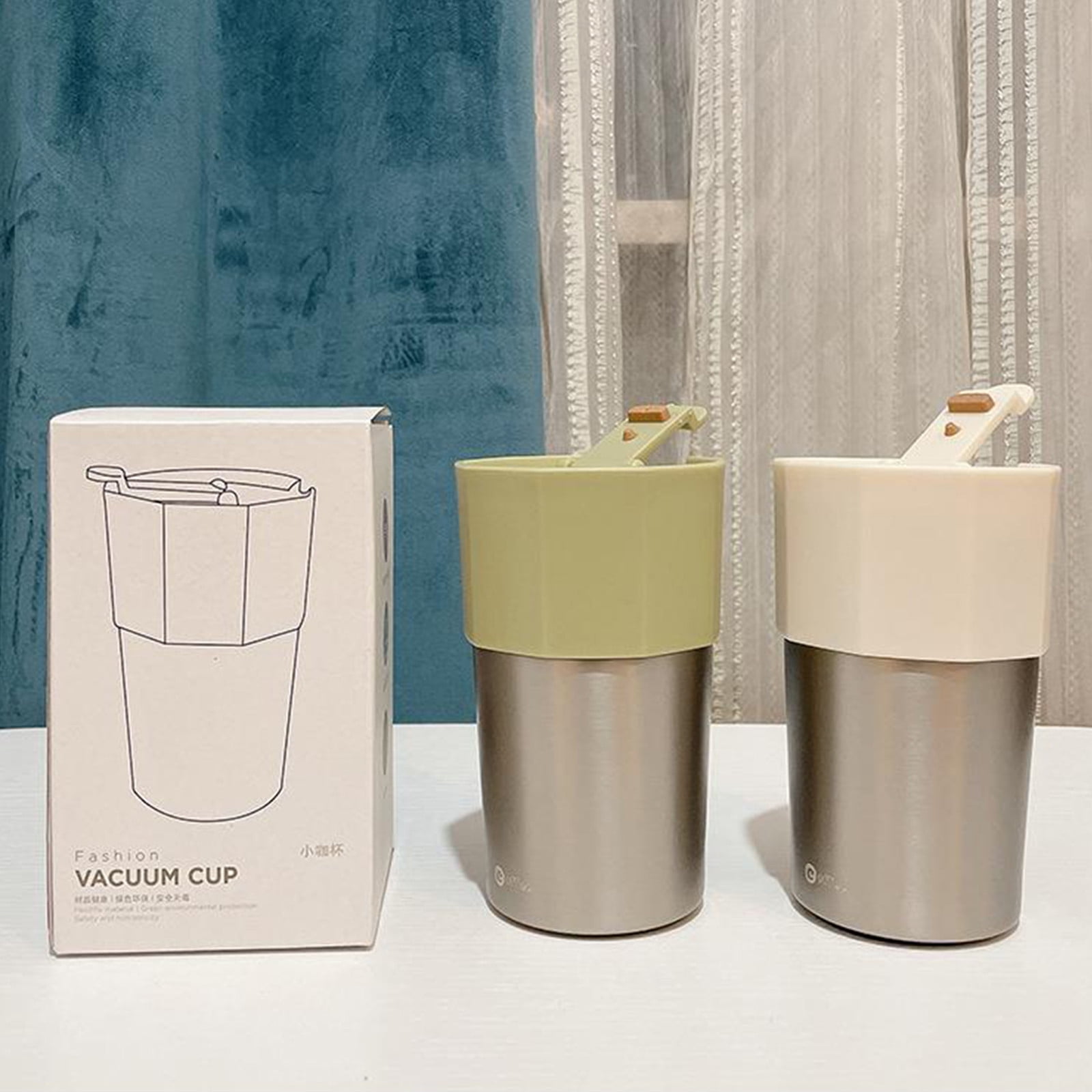 Vacuum Insulated Tumbler Travel Mug 300ml Stainless Steel Leakproof ...