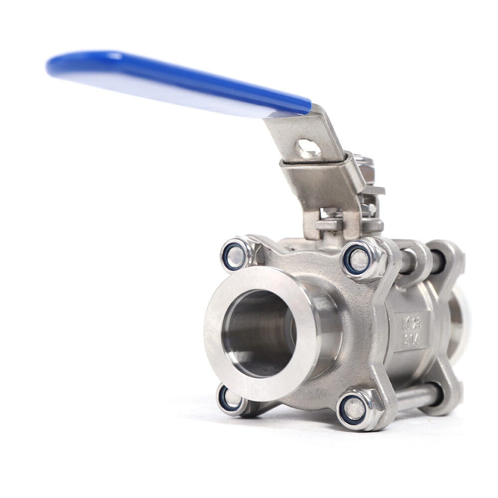 Vacuum Isolation Ball Valve Both Sides KF-25 Flange Stainless Steel ...