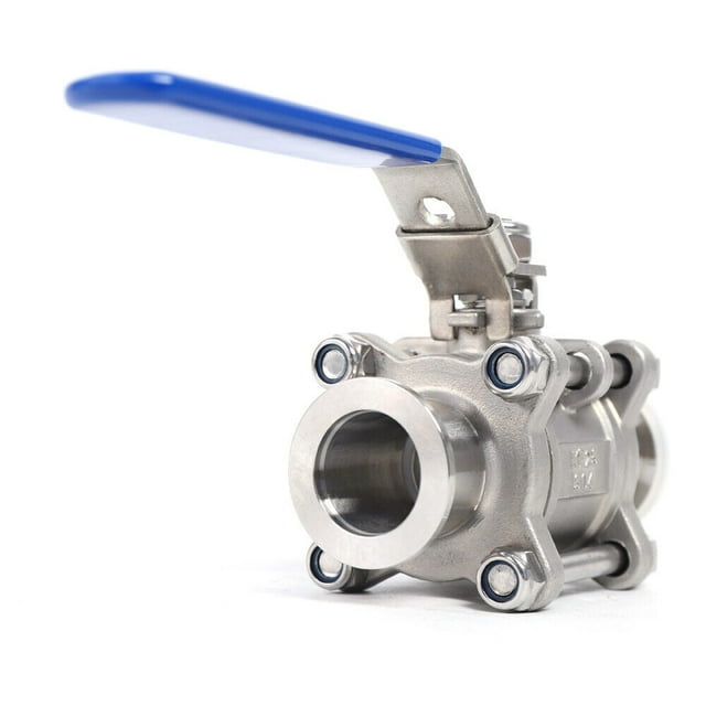 Vacuum Isolation Ball Valve Both Sides KF-25 Flange Stainless Steel ...