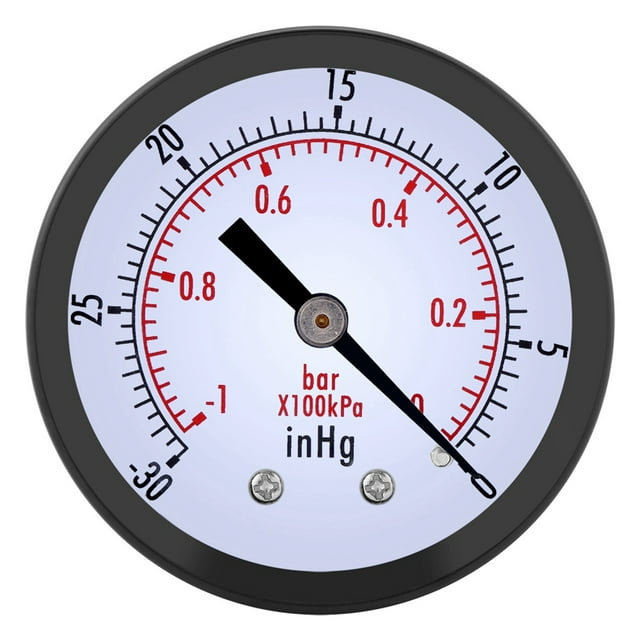 Vacuum Manometer Mini Manometer Pressure Measuring Tool Manometer Gauge ...