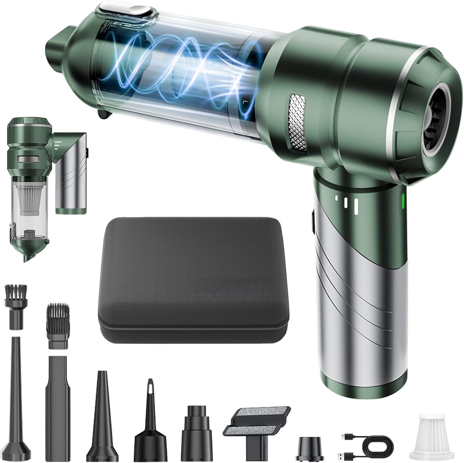Vacuum Portable Cordless 22000PA High Power Handheld Mini Vacuum ...
