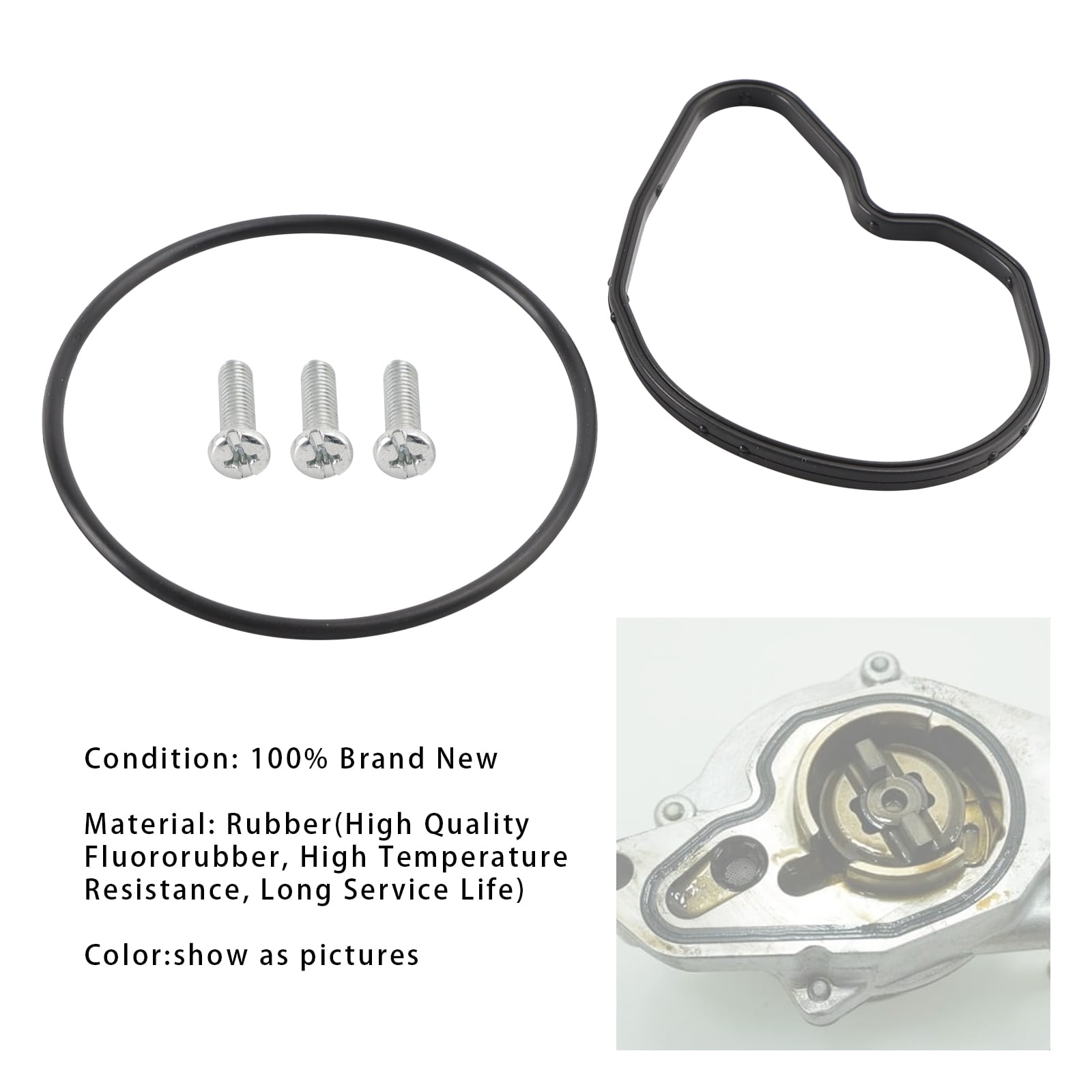 Vacuum Pump O-Ring Seal Kit 55561100 For Saab 9-3 For Buick Regal ...