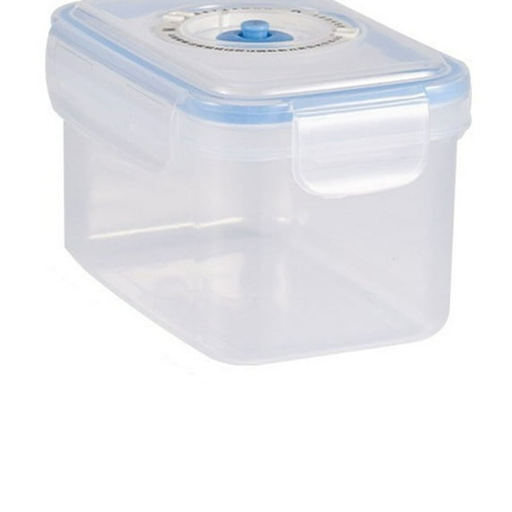Vacuum Seal Airtight Food Storage Containers Clear Kitchen Canisters ...