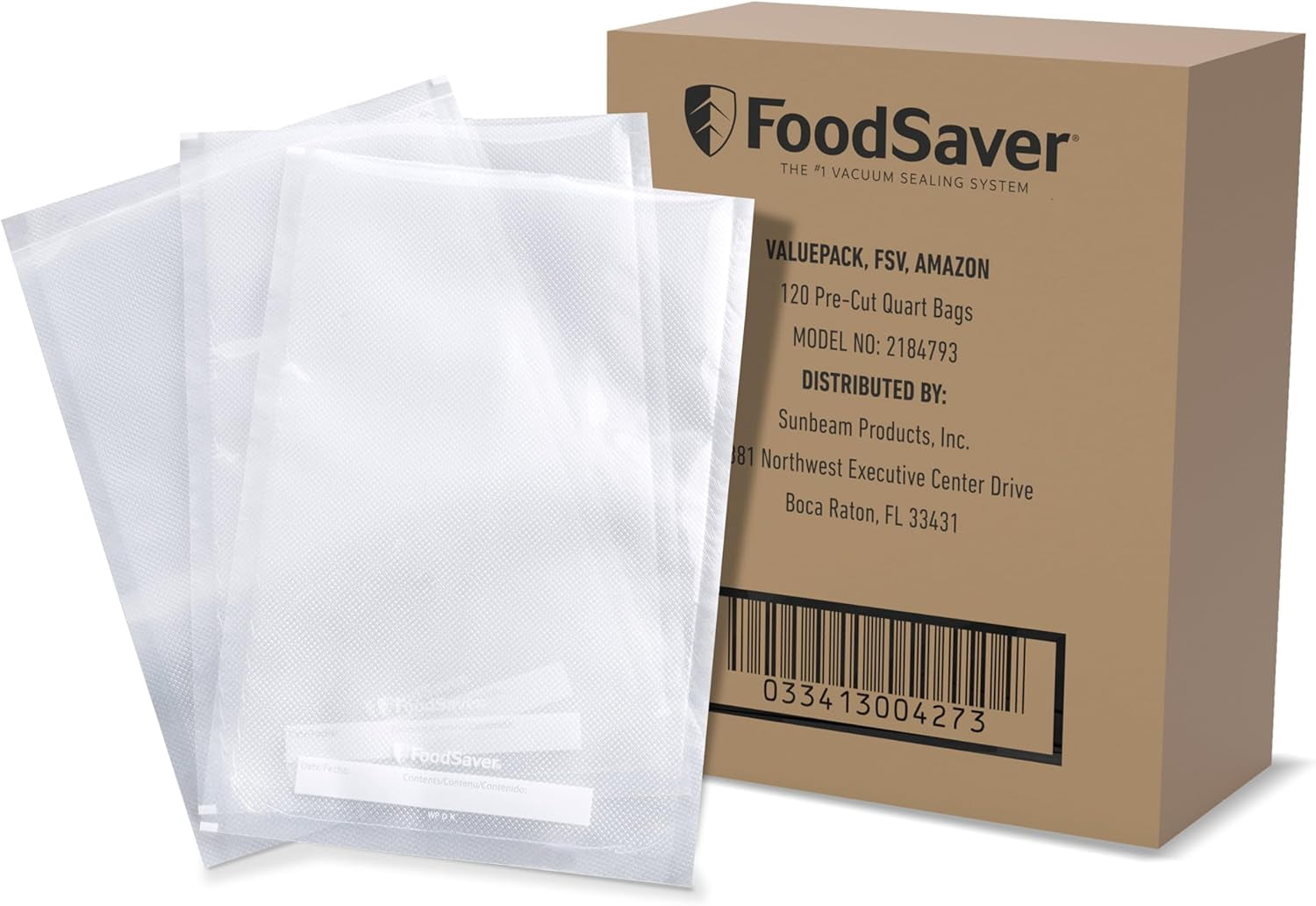Vacuum Seal Bags, Quart - Walmart.com