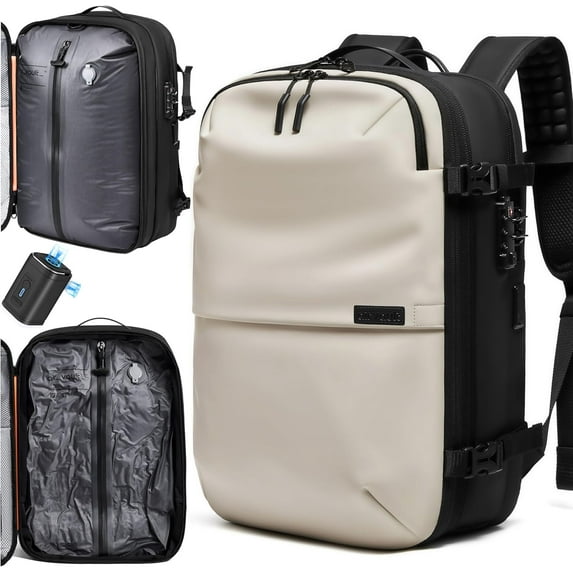 Vacuum Seal Travel Backpack 60L with Expandable HyperSeal Air ...