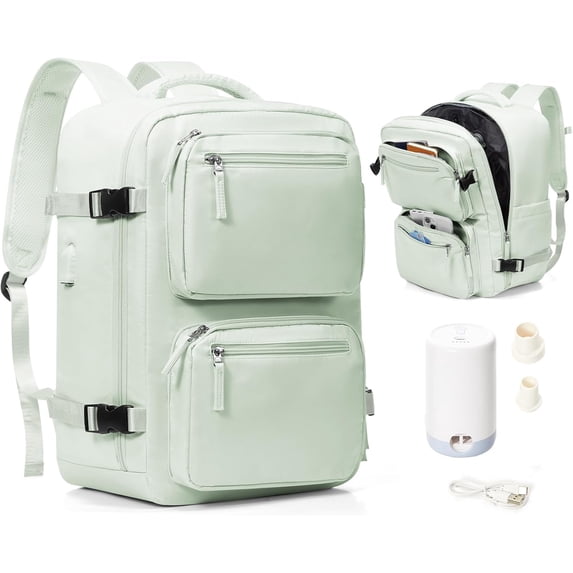 Vacuum Seal Travel Backpack Air Vacpack Air Compression System Storage ...