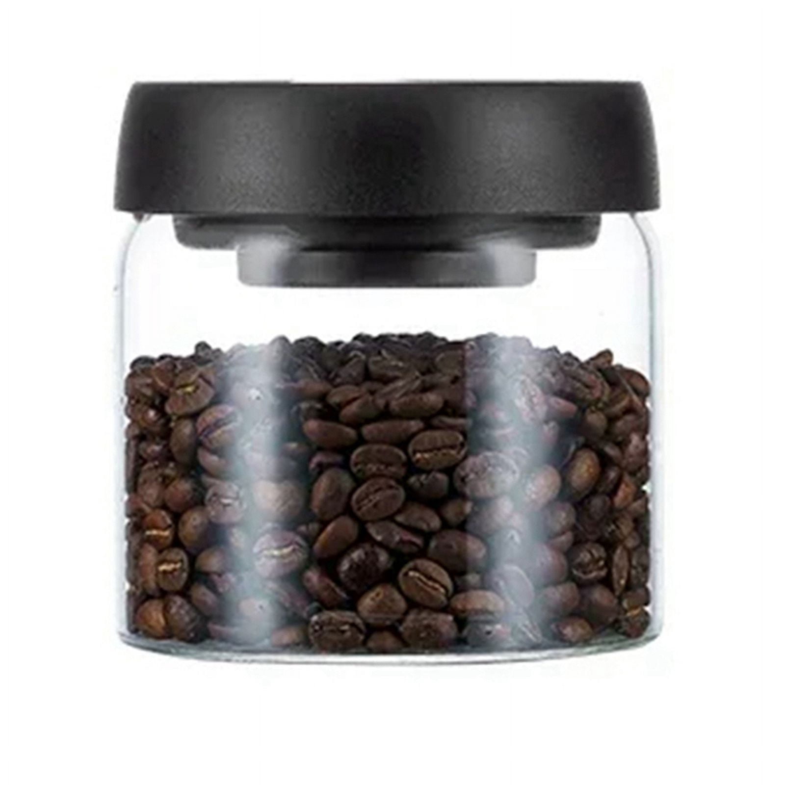 Vacuum Sealed Jug Coffee Beans Glass Airtight Canister Food Grains ...