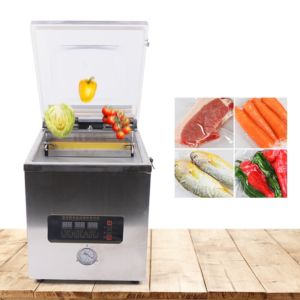 Vacuum Sealer 360W Commercial Food Chamber Vacuum Sealing Packing ...
