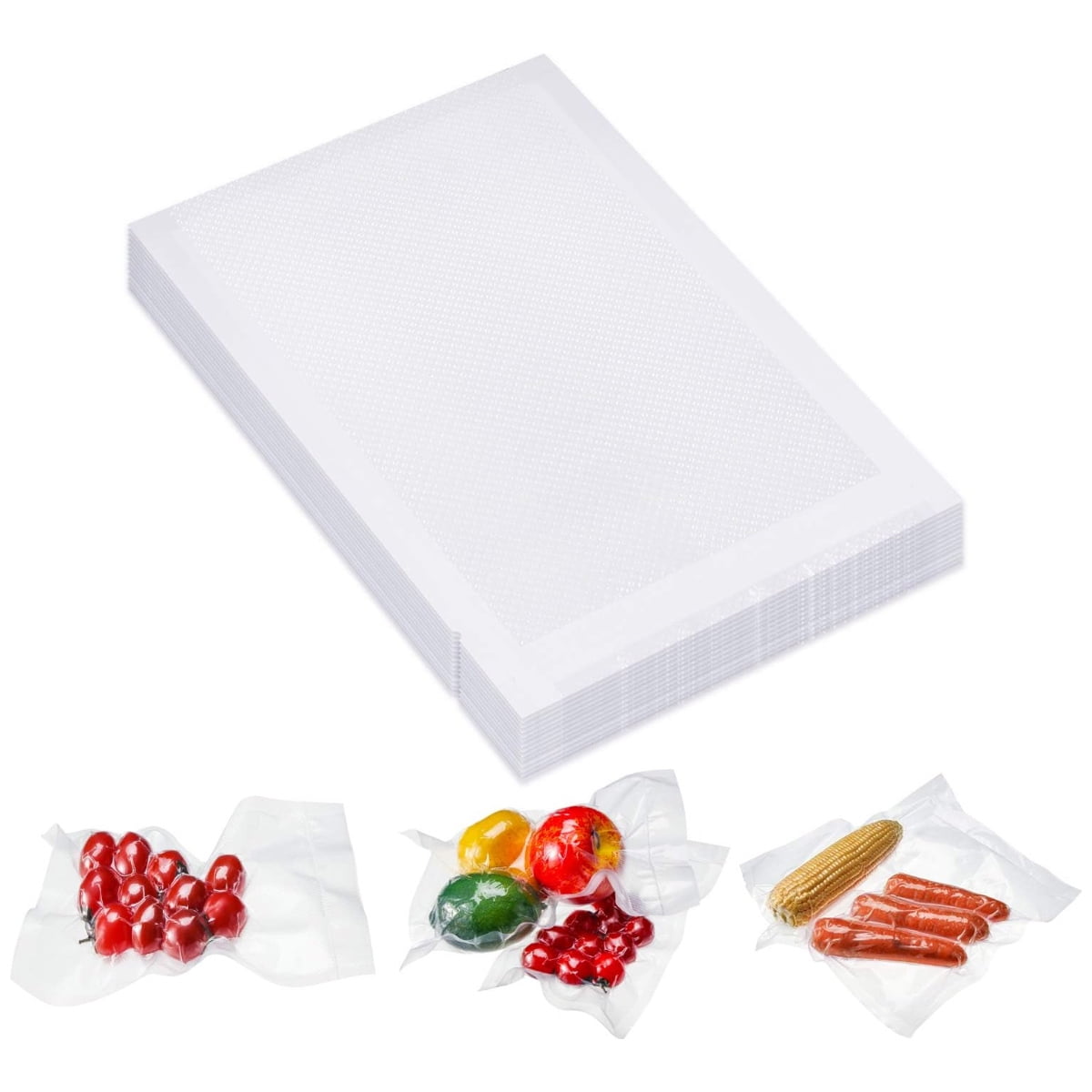Vacuum Sealer Bags For Food Saver. Heavy Duty, Great For Vac Storage ...
