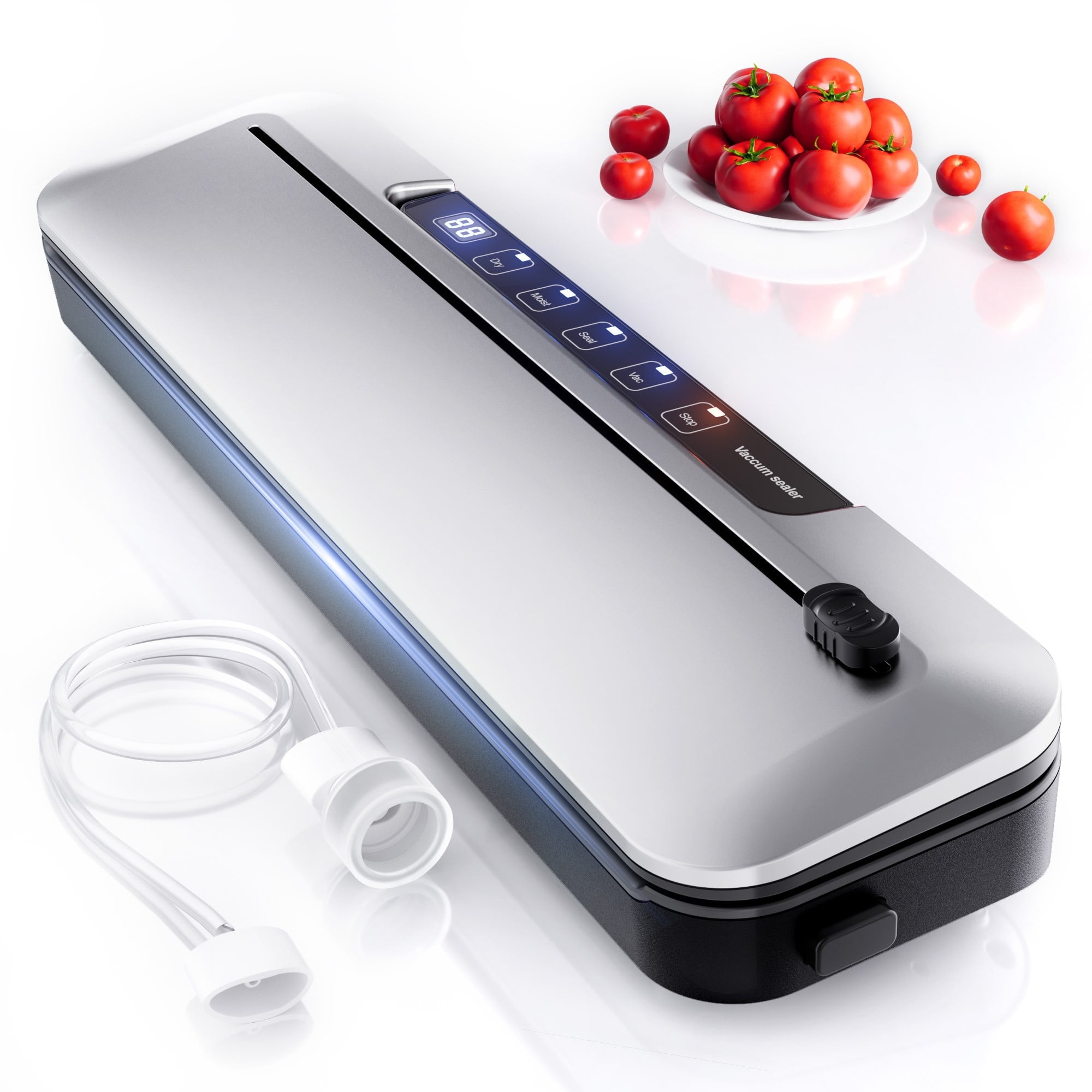 Vacuum Sealer,Fully Automatic Vacuum Air Food Sealer Machine,Outside ...