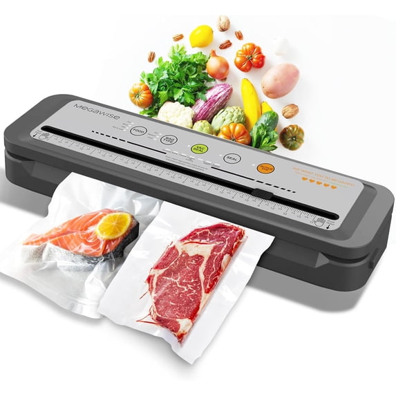 Vacuum Sealer Machine – 2023 New Version, 80kPa Suction Power, One ...