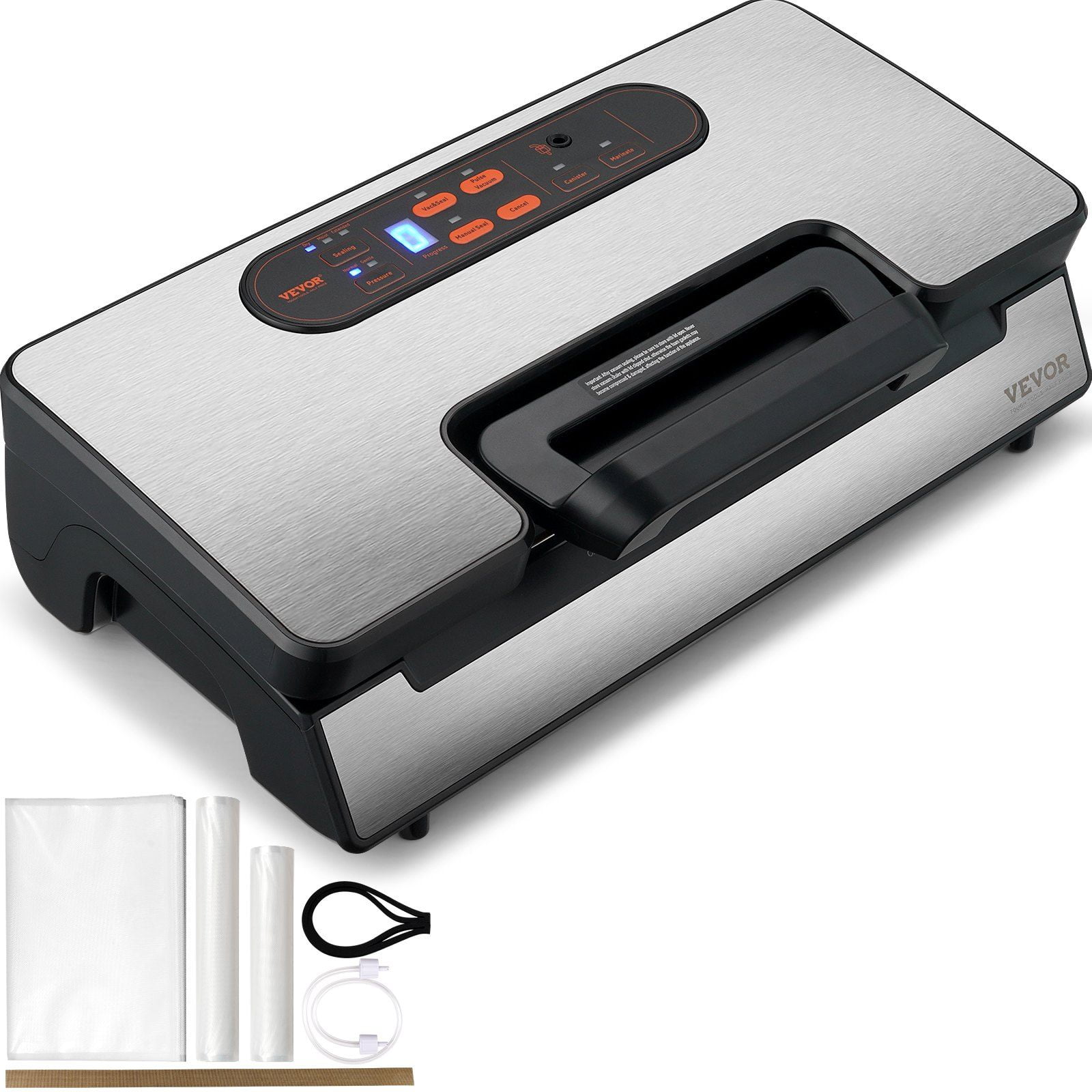 Professional Vacuum Sealer Machine, 90Kpa 130W Dual Pump & Dual Sealing ...