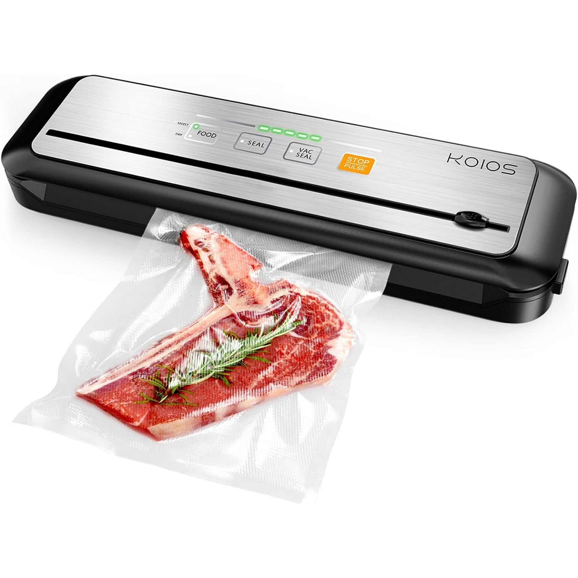Vacuum Sealer Machine, 90Kpa Automatic Food Sealer , 8-in-1 Food Vacuum ...