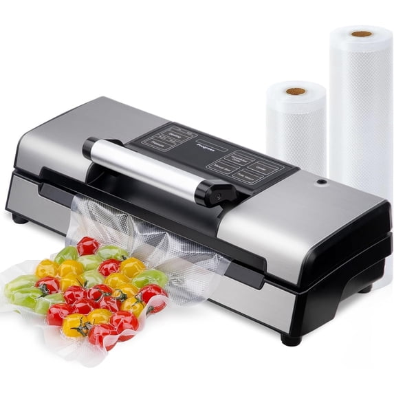 Vacuum Sealer Machine, 95Kpa Automatic Sealer, Low Noise Vacuum Saver ...