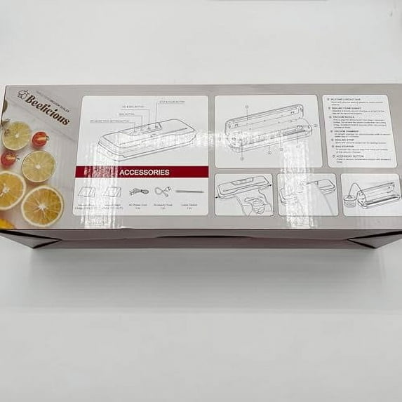 Vacuum Sealer Machine, Beelicious Automatic Air Sealing for Food ...
