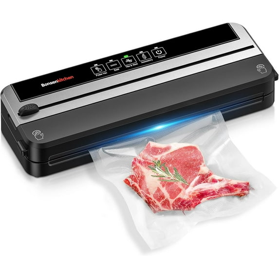 Vacuum Sealer Machine, Built-in Cutter | Multifunctional Food Sealer ...