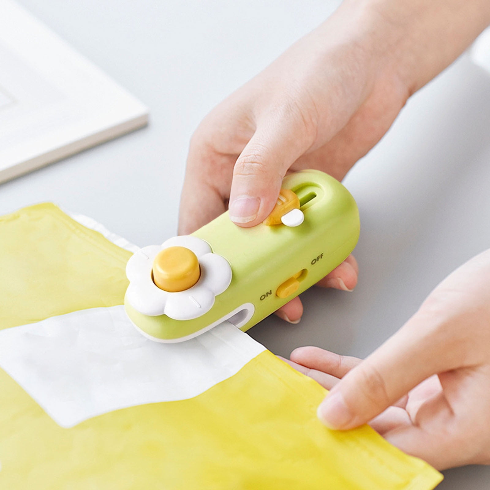 Vacuum Sealer Machine for Clothes, Flower Sealing Clip, Mini Handheld ...