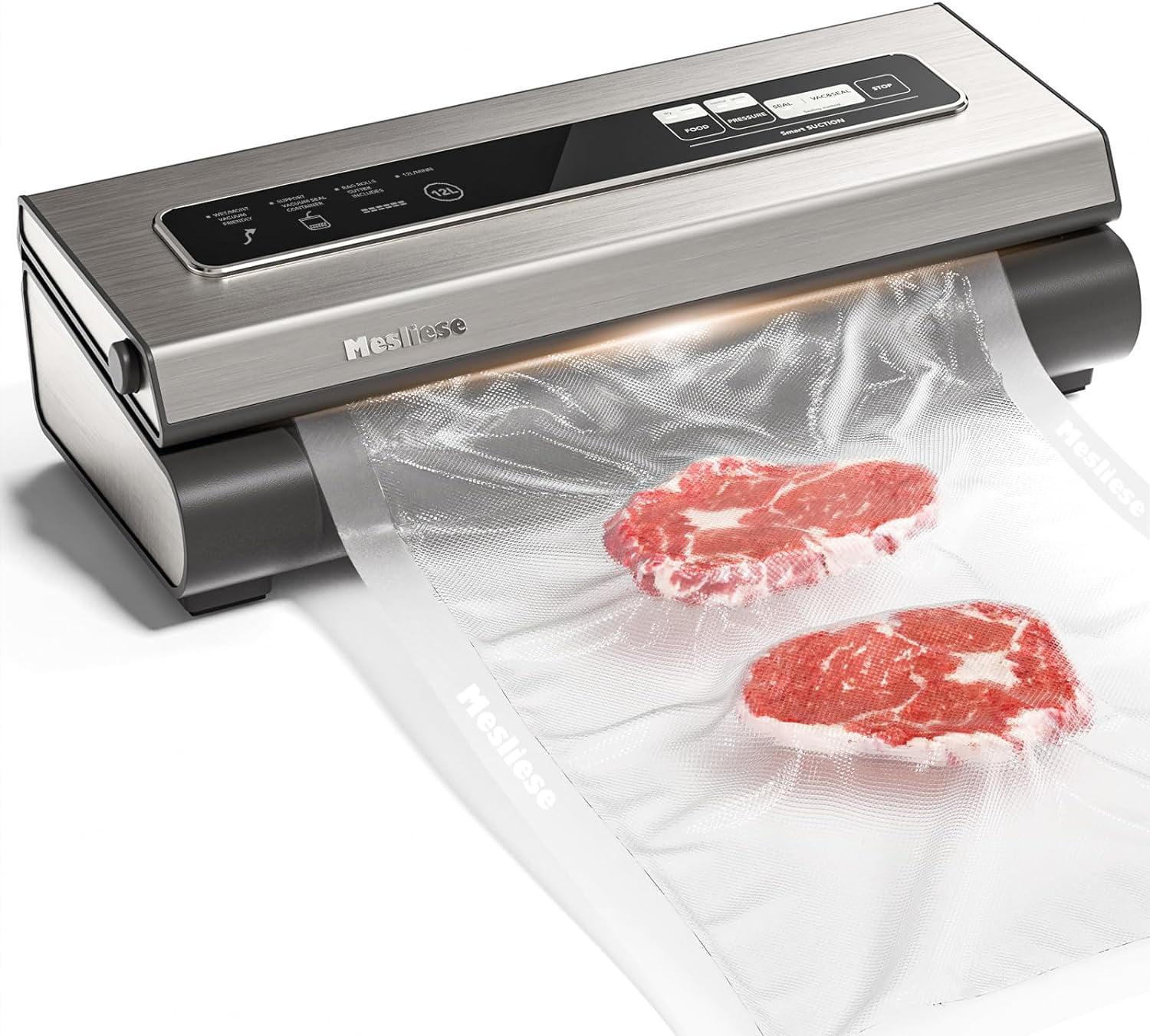 Vacuum Sealer Machine Powerful 90Kpa Precision 6-in-1 Compact Food ...