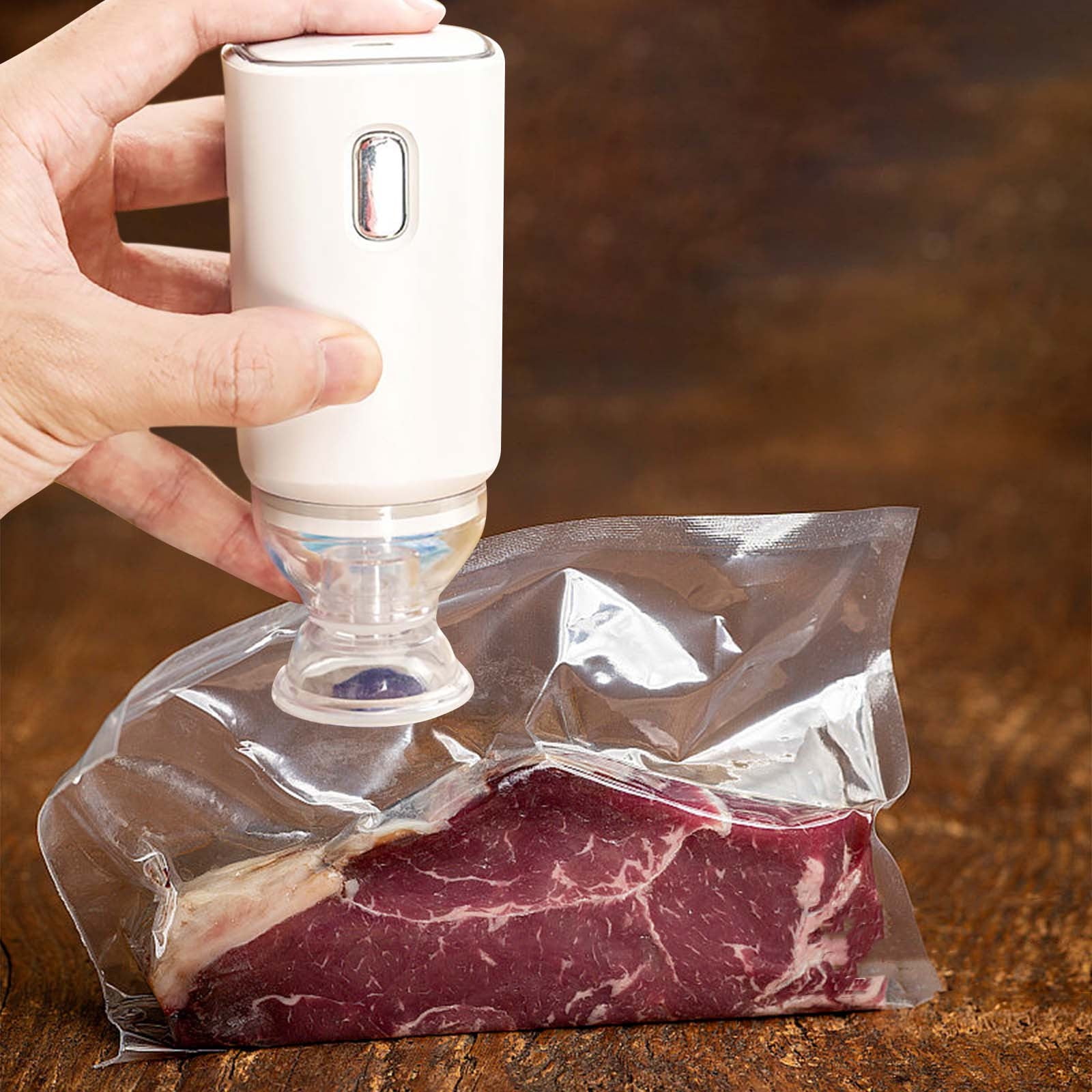 Vacuum Sealer Portable Food Saver USB Rechargeable | Handheld Vacuum ...