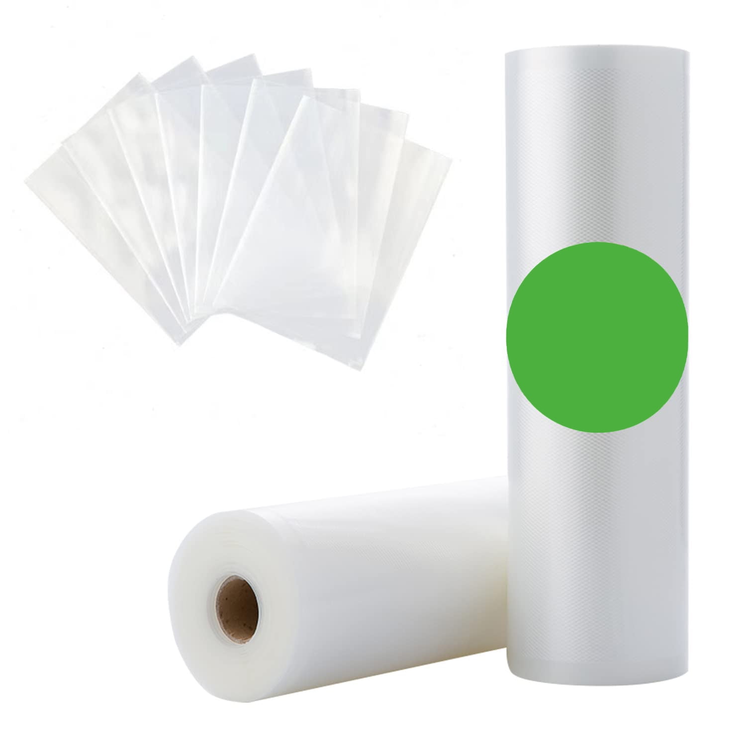 Vacuum Sealer Rolls for Preservation, 2 Pack 8" x 16' BPA-Free Bags ...