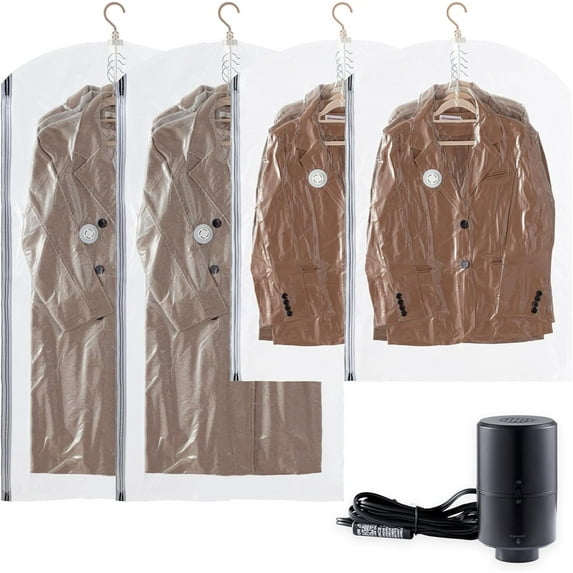 Vacuum Sealer Storage Space Saver Bags with Air Pump for Clothing, for ...