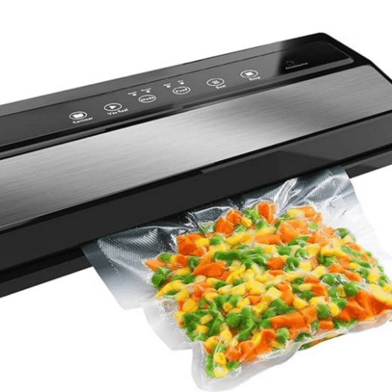 Vacuum Sealer, Vacuum Sealer Machine for Food Storage with Sealer Bags ...