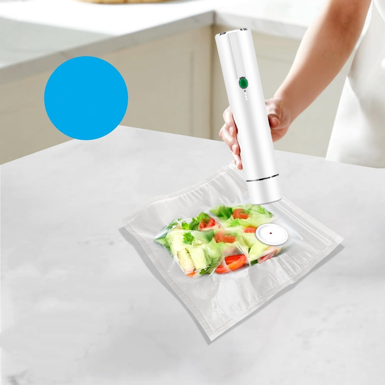 Vacuum Sealer, vacuum sealer for food, handheld vacuum sealer(Vacuum ...