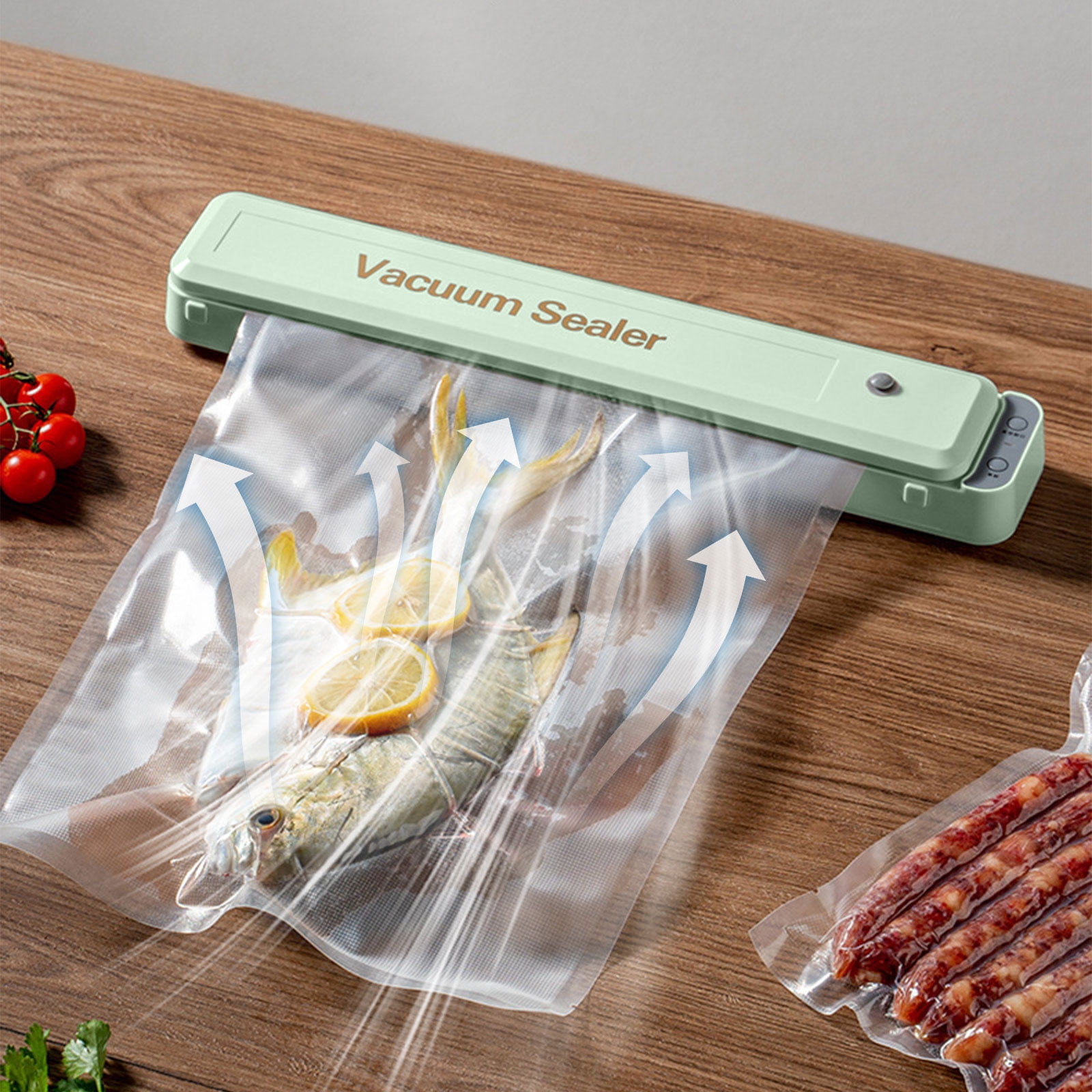 Vacuum Sealing Machine, Food Packaging System, Stainless Steel, 3-in-1 ...