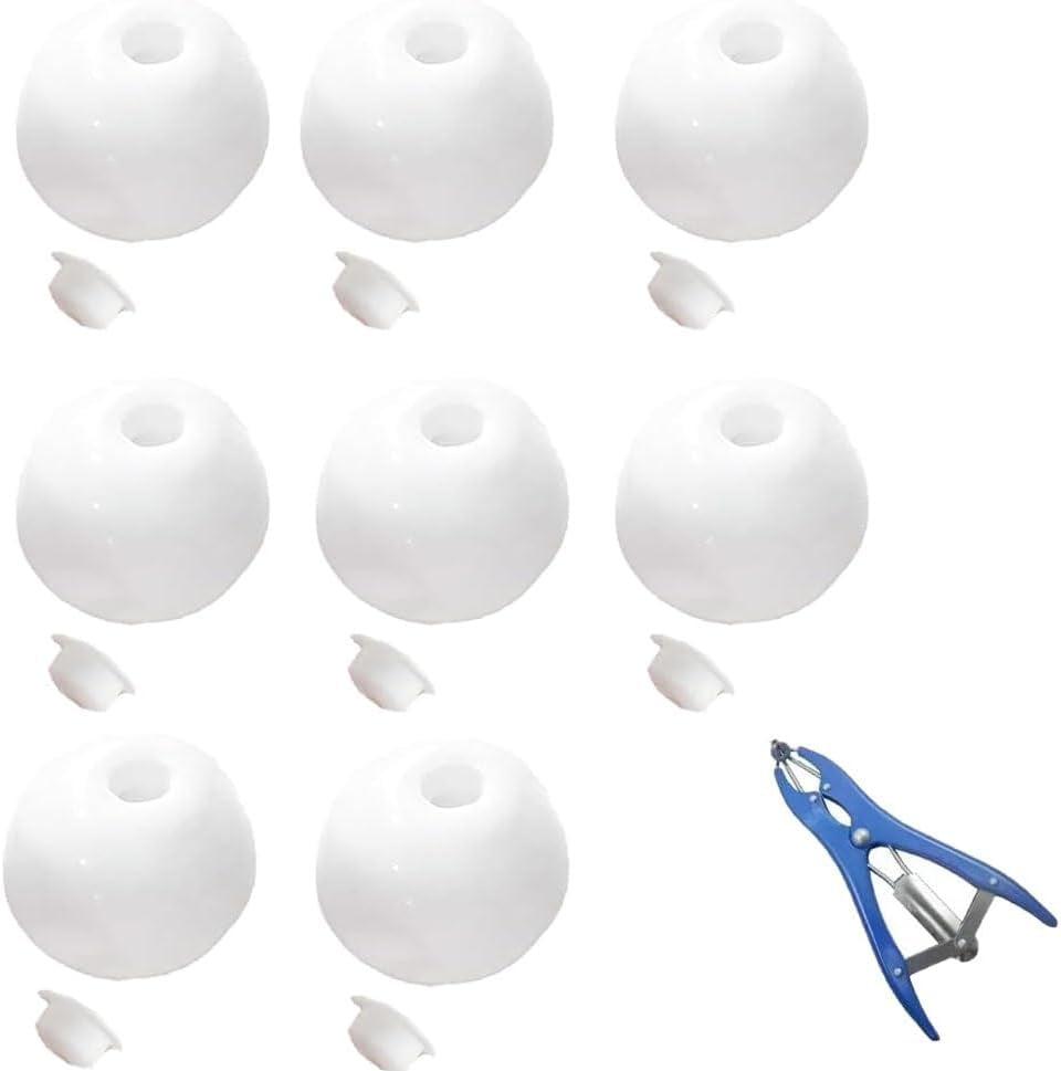 Vacuum Squishy DIY Stress Ball Making Kit, Milky Blank Skins Empty ...