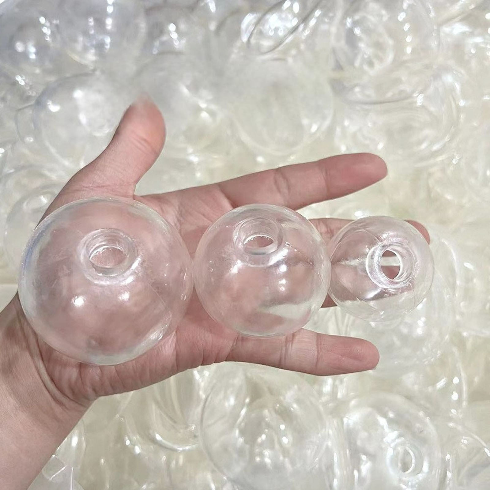 Vacuum DIY Stress Ball Making Kit, Transparent Blank Skins Empty Stress ...