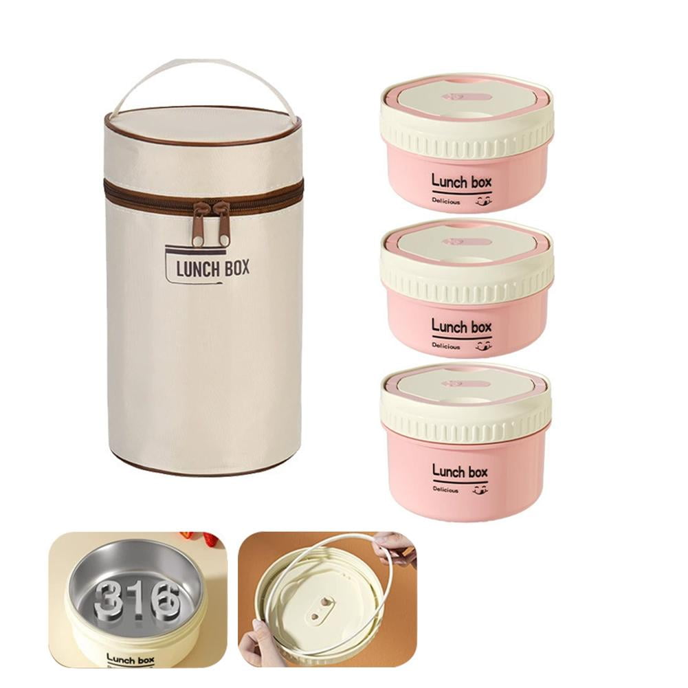 Vacuum Steel Leak Proof and Insulated Steel Three-Layer Food Box ...