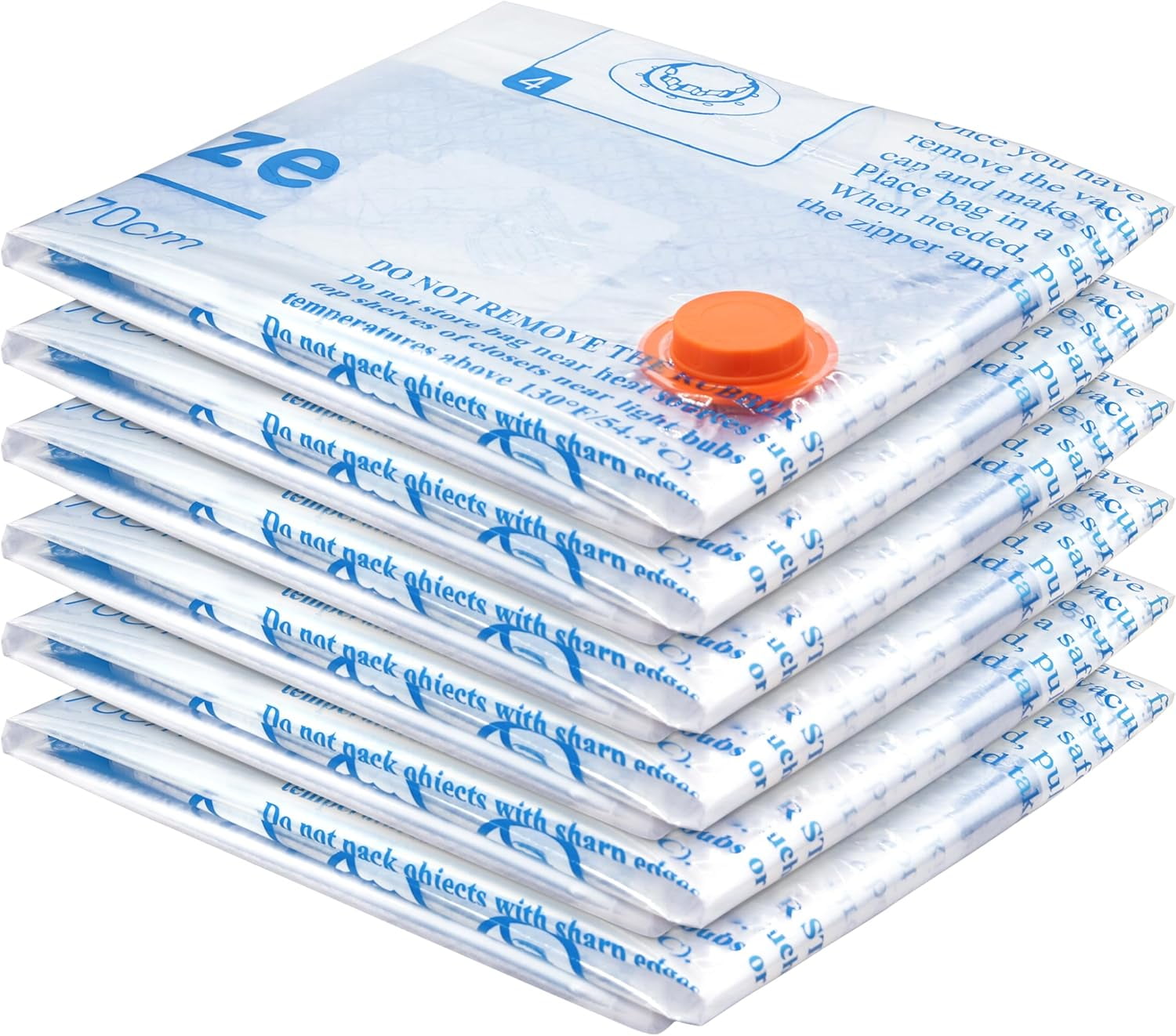 Vacuum Storage Bags 6XXL, Space Saver Sealer Bags, Airtight Compression ...