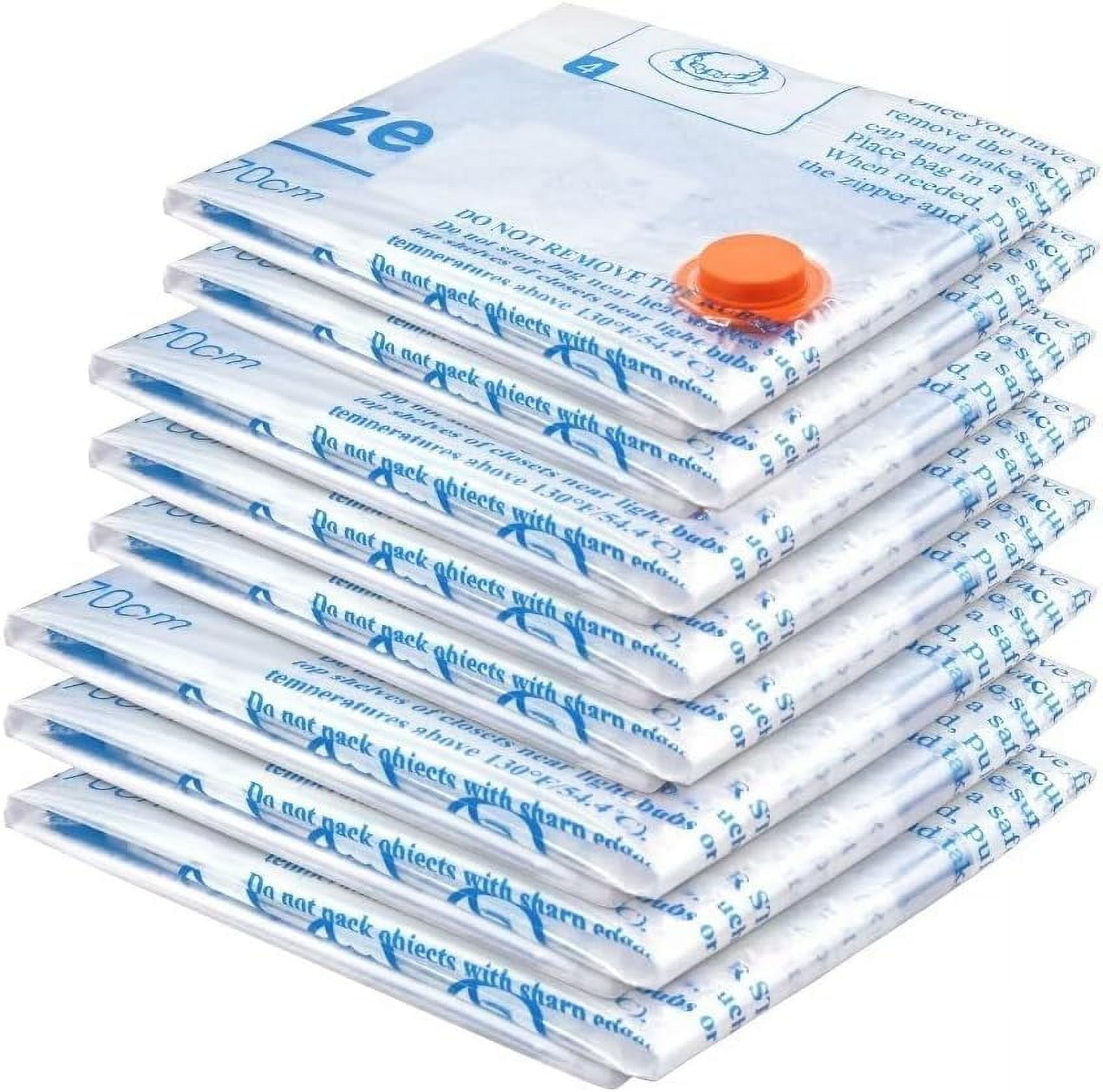 Vacuum Storage Bags 8 Combo (3 Jumbo/3Large/2 Medium), Space Saver ...