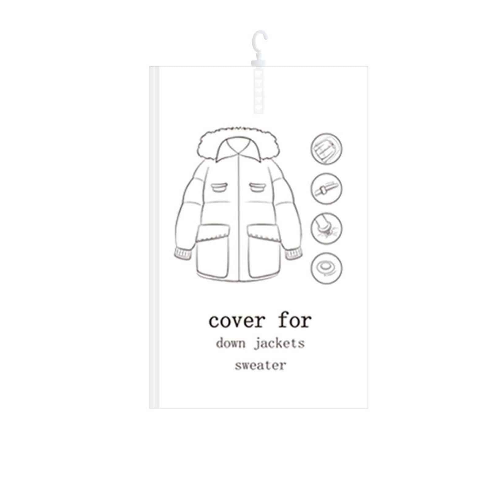 Vacuum Storage Bags Hanging Organizer | Reusable Space Saver for ...