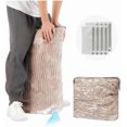 Vacuum Storage Bags with Quick-Release Air Outlet,No Pump Needed,8 ...