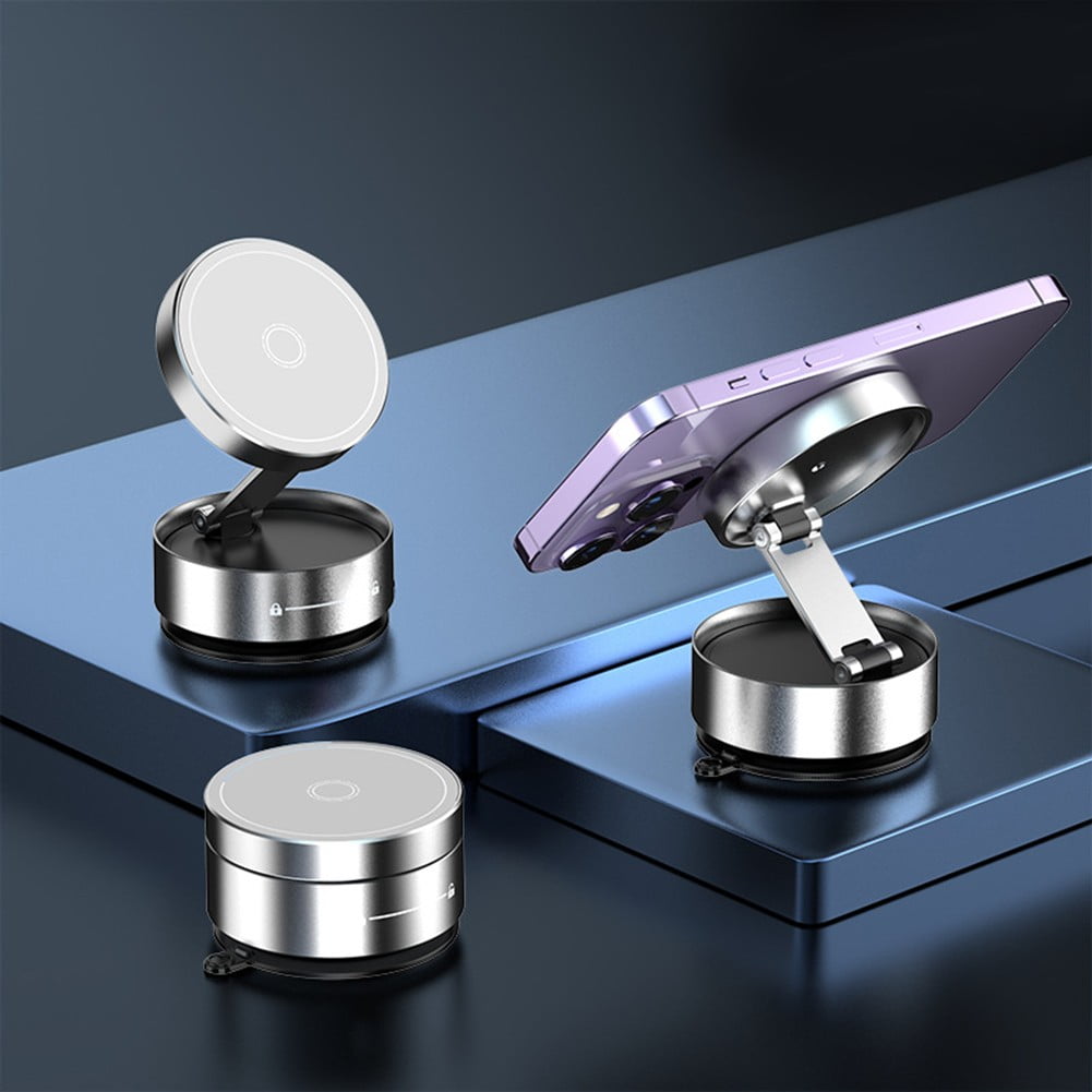 Vacuum Suction Cup Car Support Navigation Collapsible Rotary Lift Stand ...