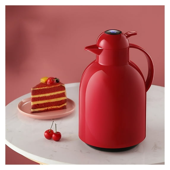 Vacuum Thermos with Celsius Temperature Display Lid,Double Wall Coffee ...