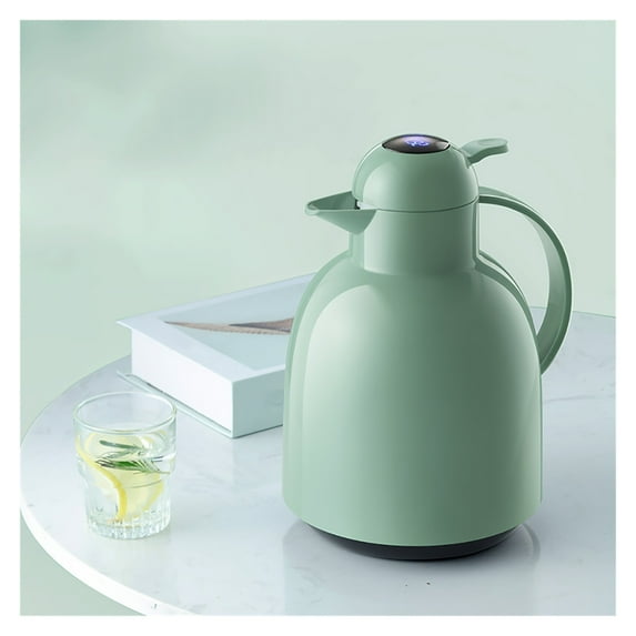 Vacuum Thermos with Celsius Temperature Display Lid,Double Wall Coffee ...