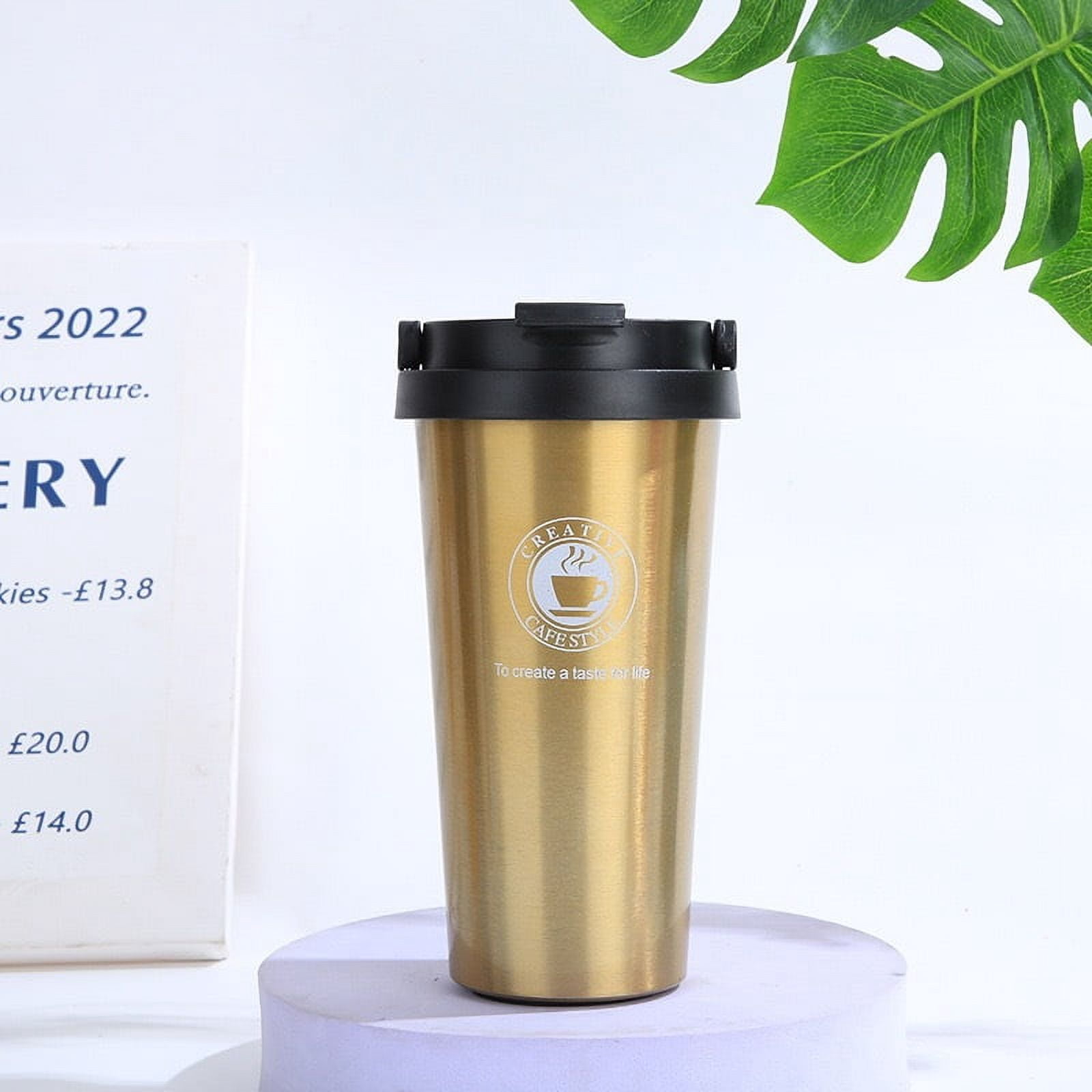 Vacuum Thermos Stainless Steel Travel Insulated Coffee Cup Mug Thermal ...