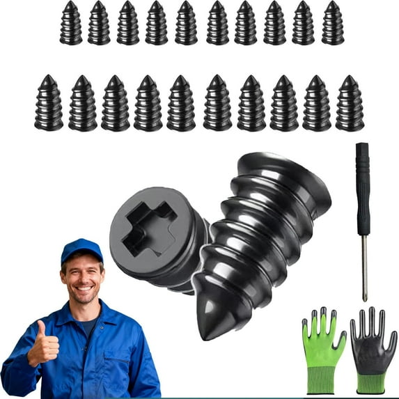 Vacuum Tire Mending Nail,60PCS Tire Repair Rubber Nails Kit with 2 ...