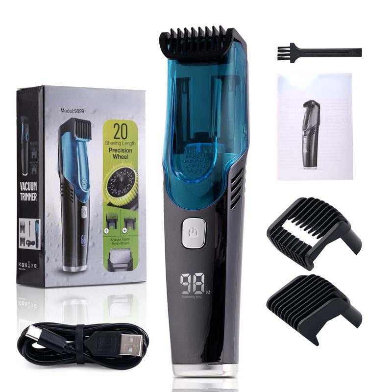 Vacuum Trimmer ,Body Electric Hair Shaver,Upgrade Adjustable Length ...