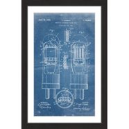 "Paint Brush 1873 Blueprint" Framed Painting Print - Walmart.com