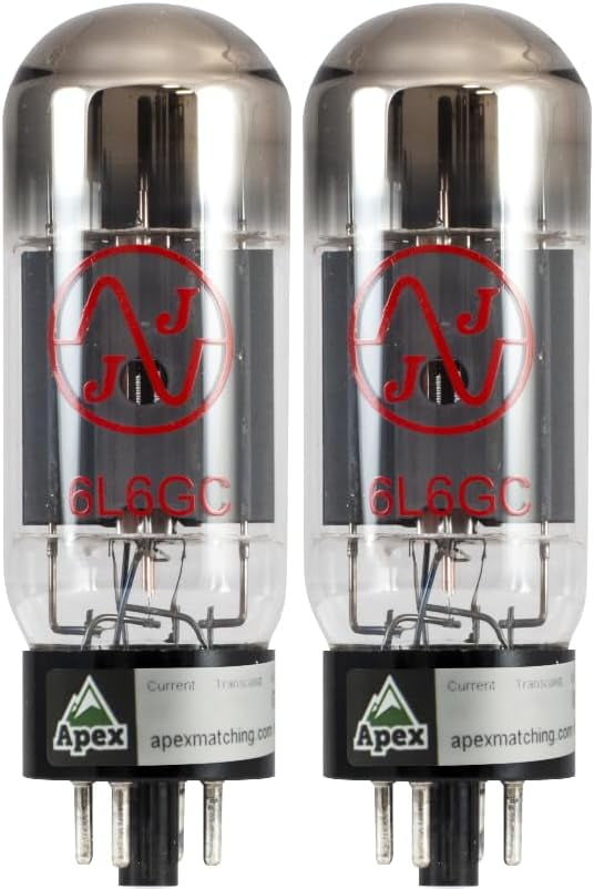 Vacuum Tube - 6L6GC, JJ Electronics, Apex Burned-In Matched Pair - Walmart.com