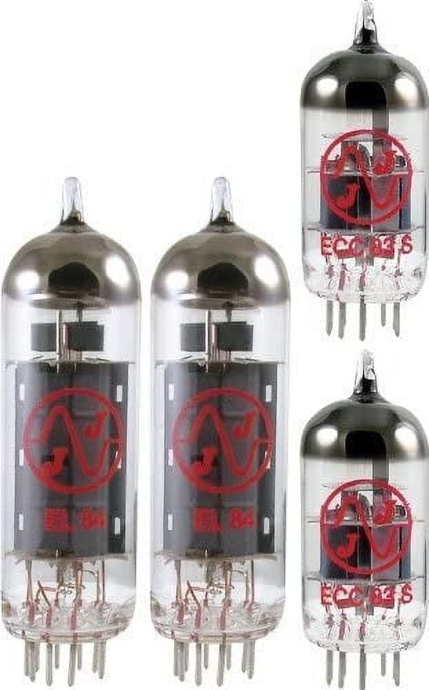 Vacuum Tube Set for Vox AC15 / AC15CC, (2)T-12AX7-S-JJ, (1)T-EL84-JJ-MP (Apex Matched, Contains ...
