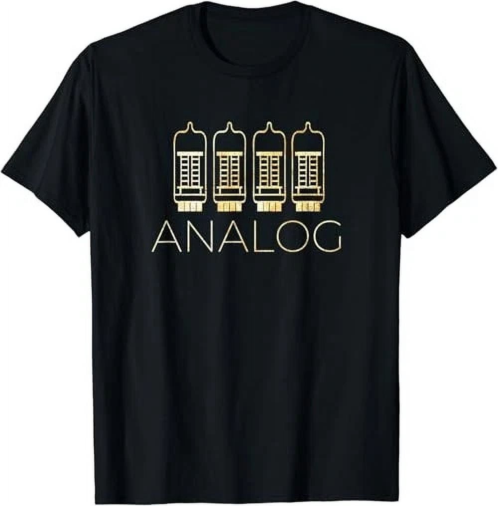 Vacuum Tube Valve Amplifier, Analog Tube Radio Retro style T-Shirt ...