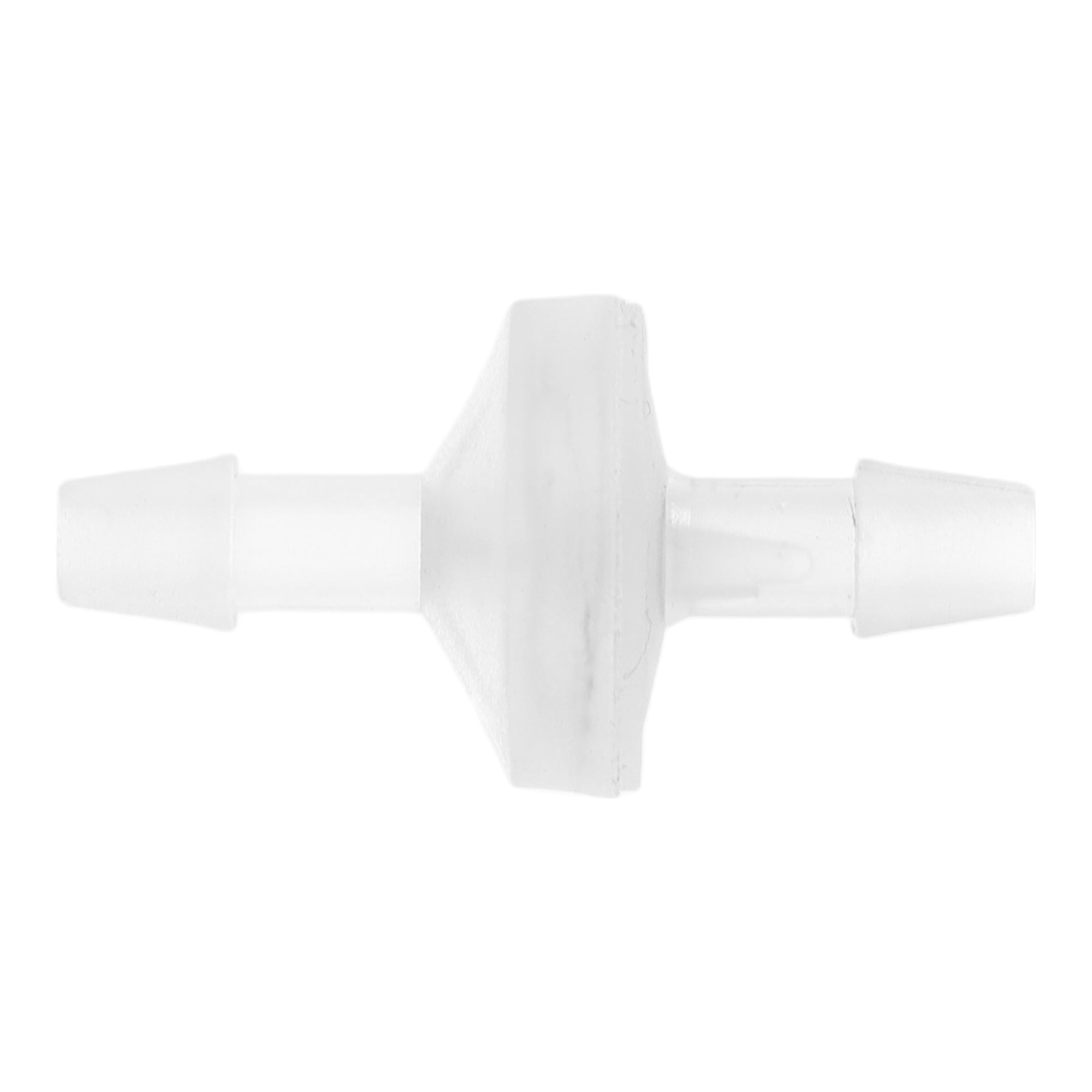 Vacuum Tubing Connector 15/64" Straight Through Plastic Hose Fitting w ...